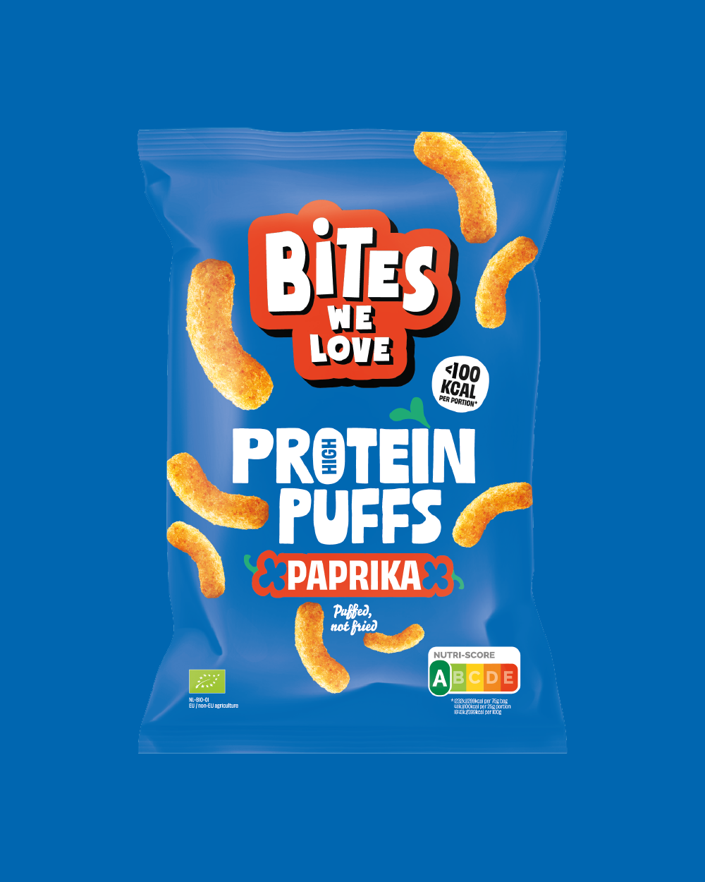 Protein Puffs Paprika 6*75g – BitesWeLove